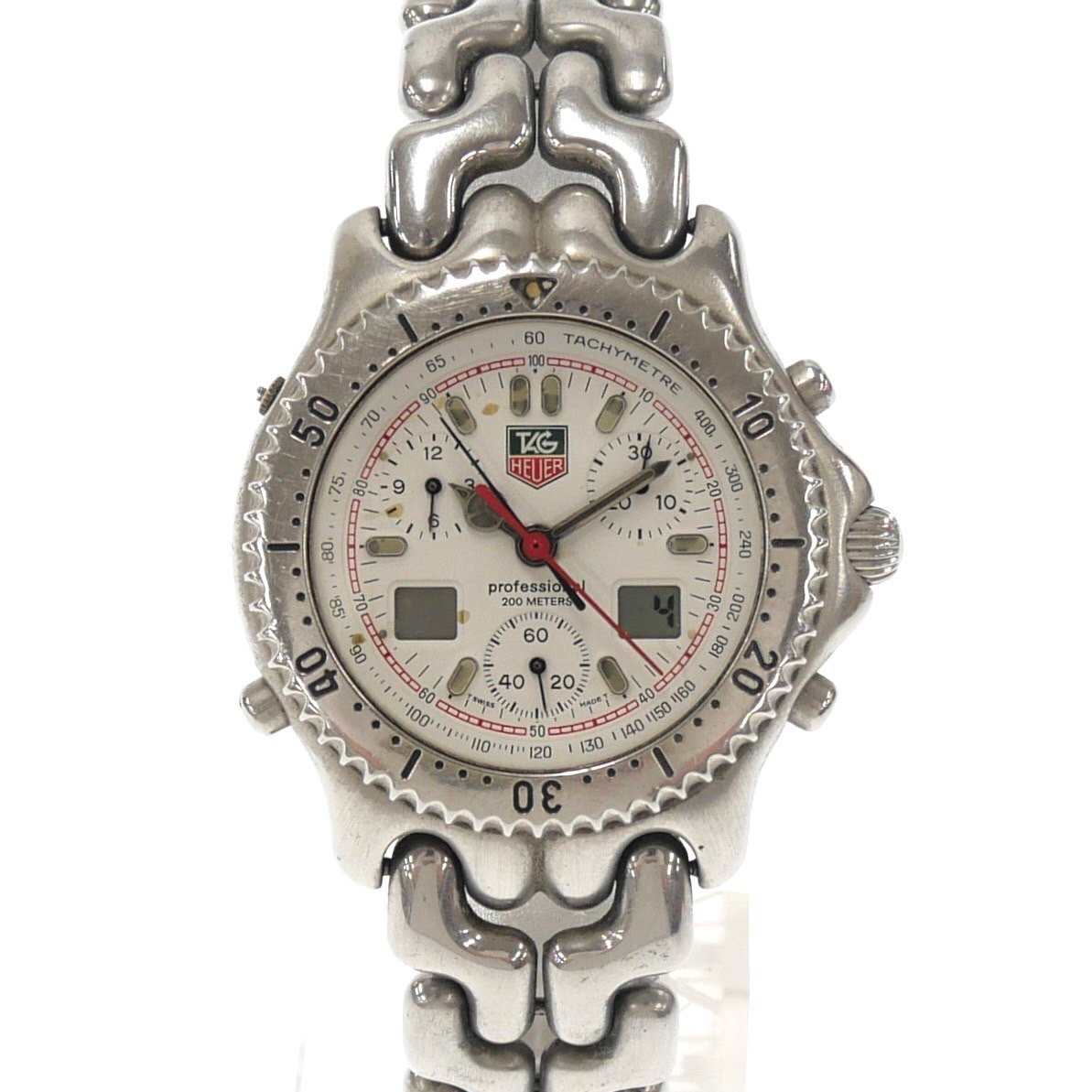 Yahoo!オークション - 1円スタート 稼働品 TAG HEUER タグホイヤー セ...