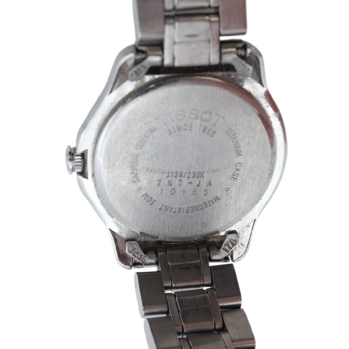 Yahoo!オークション - 1円スタート 稼働品 TISSOT ティソ 1853 PR50 J1...