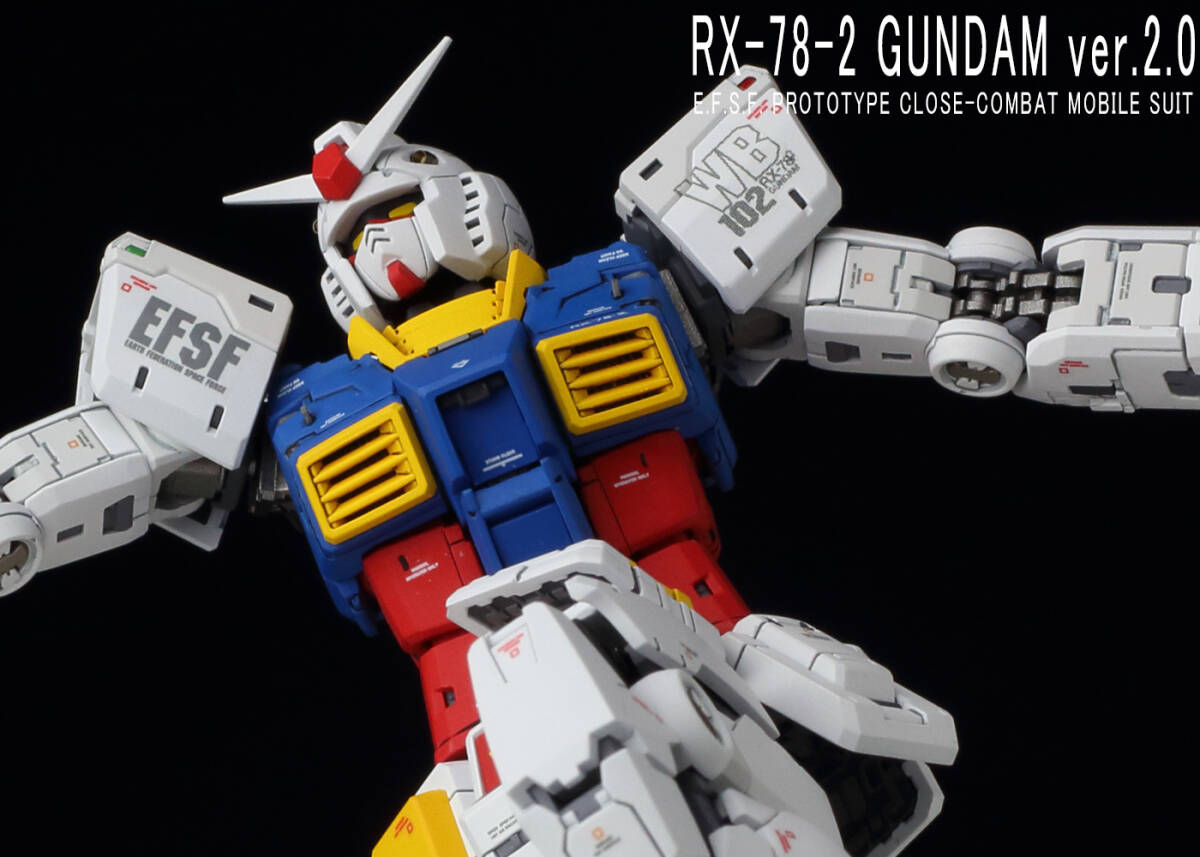 日本代購代標第一品牌【樂淘letao】－RG 1/144 RX-78-2 ガンダム Ver.2.0 塗装済完成品