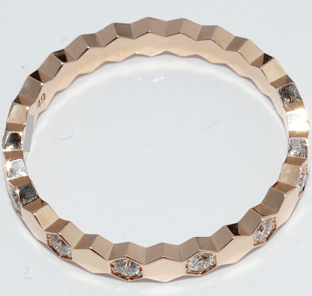 Yahoo!オークション - ショーメ 指輪 K18PG ダイヤ14P(0.21ct) ビーマ...