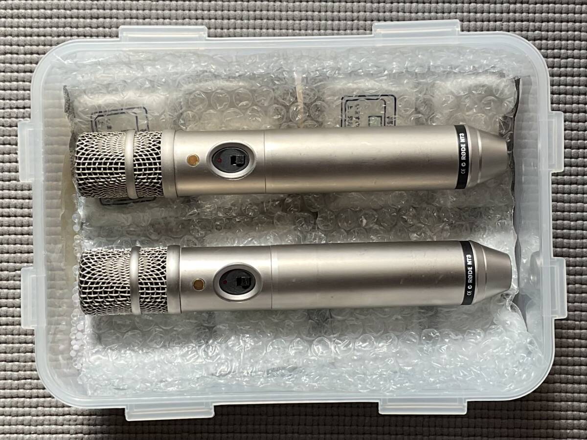 Yahoo!オークション - RODE NT3 2本 防湿ケース付き