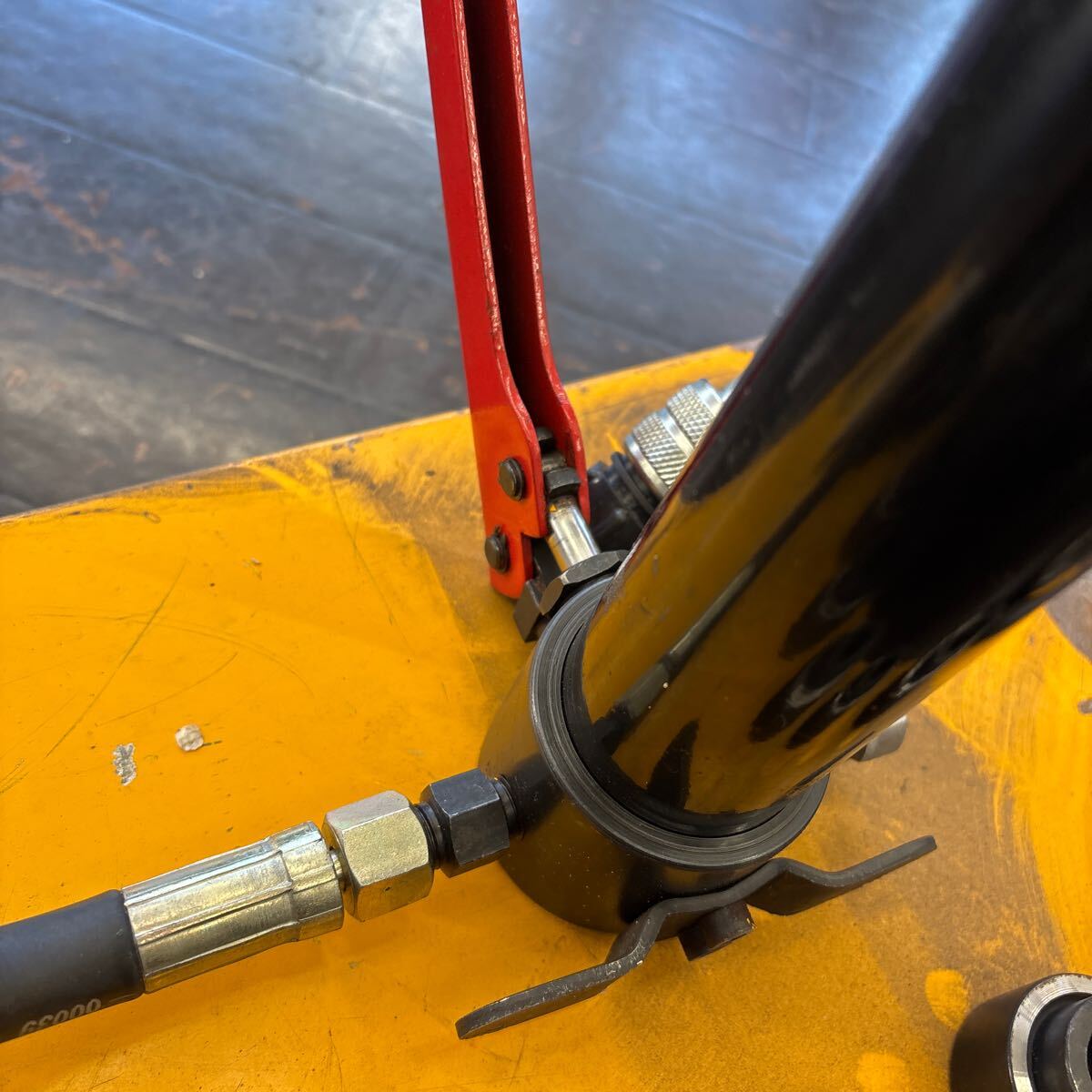 Yahoo!オークション - エイシン 手動油圧パンチャー SYK-8D HYDRAULIC ...