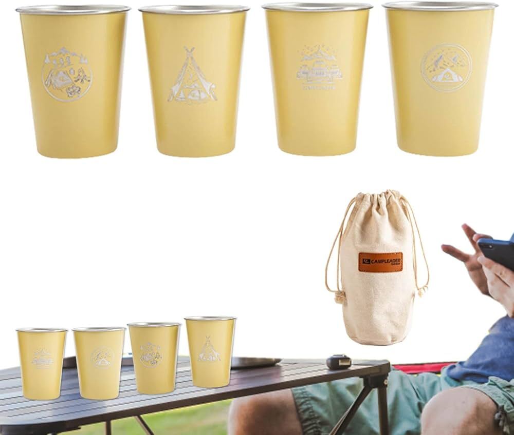 Yahoo!オークション - GENERIC OUTDOOR 350mlステンレススタッキングタ...