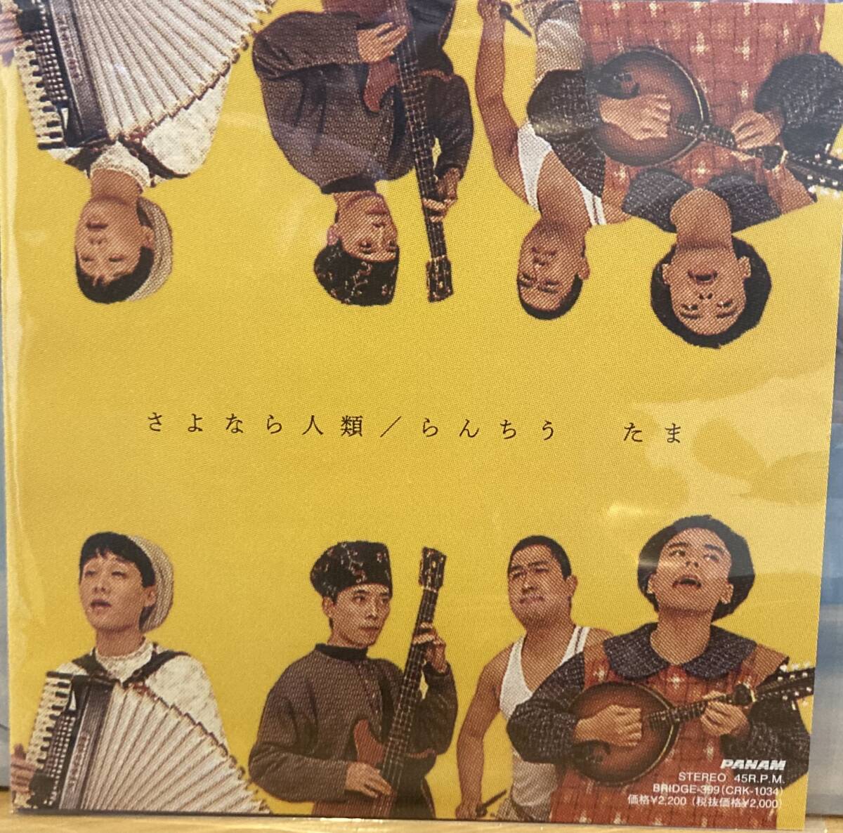 Yahoo!オークション - たま さよなら人類 アナログ レコード 7inc