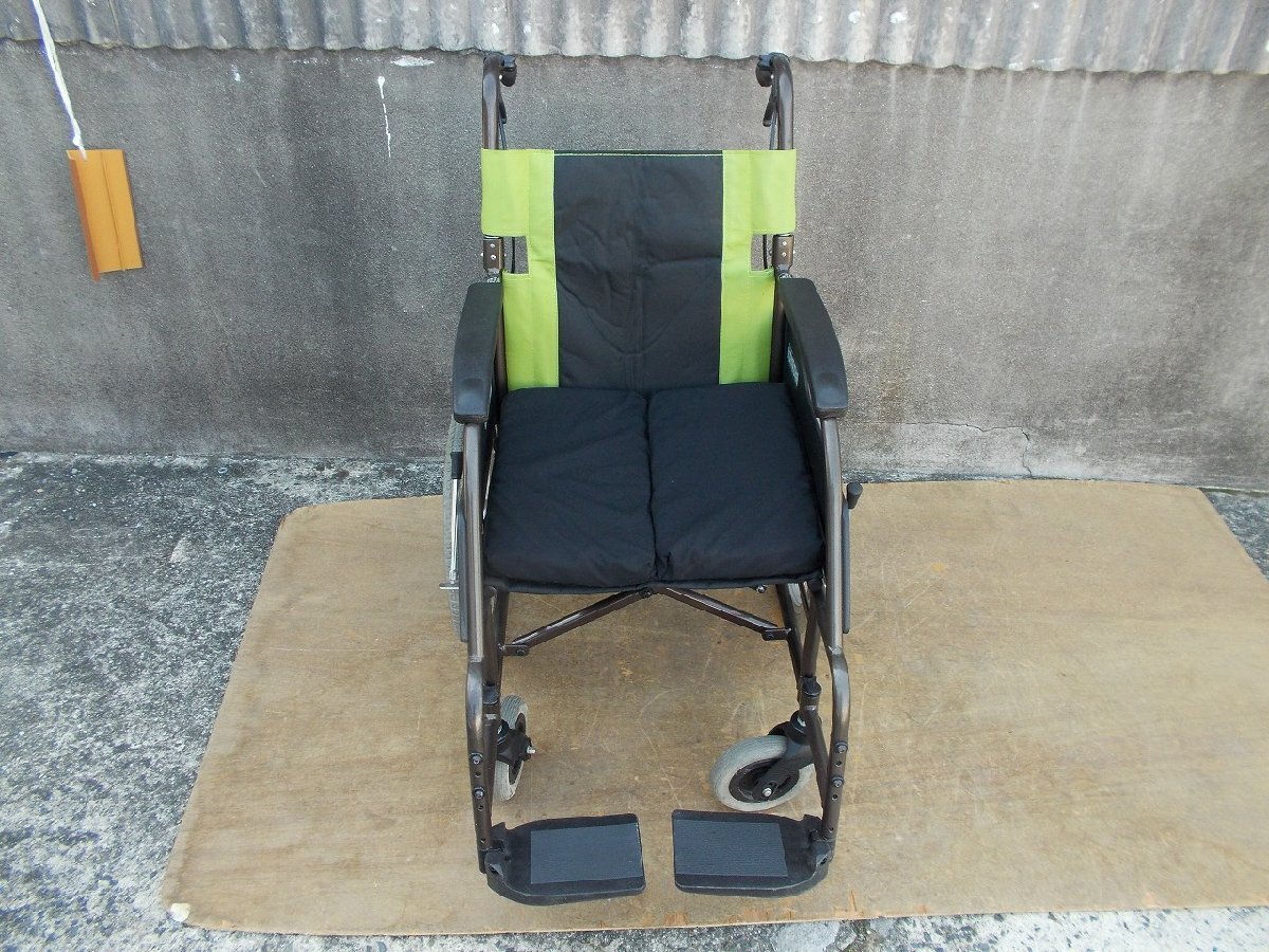 Yahoo!オークション - TS-25-0214-06 パナソニック 介助式車いすルッタ...