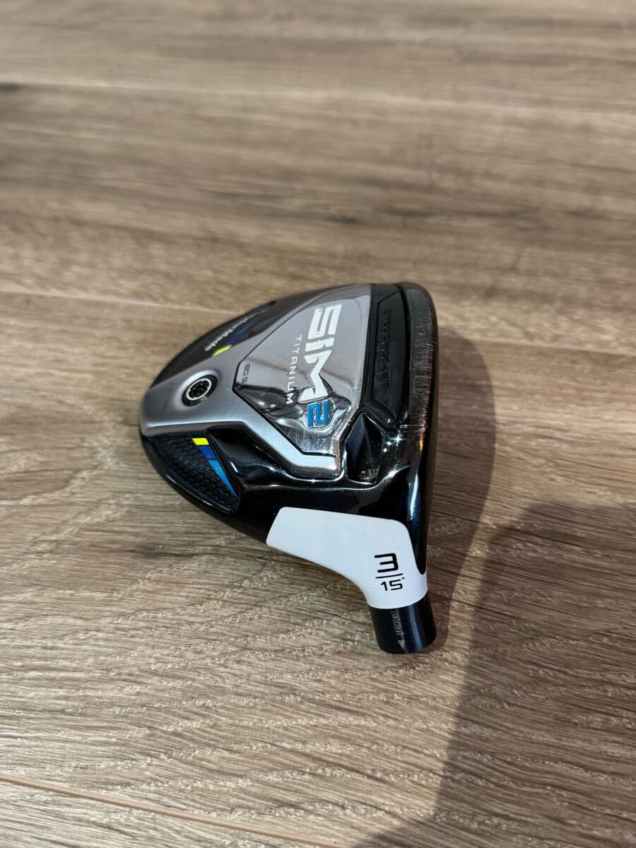 Yahoo!オークション - テーラーメイド SIM2 3W フェアウェイウッド 15...