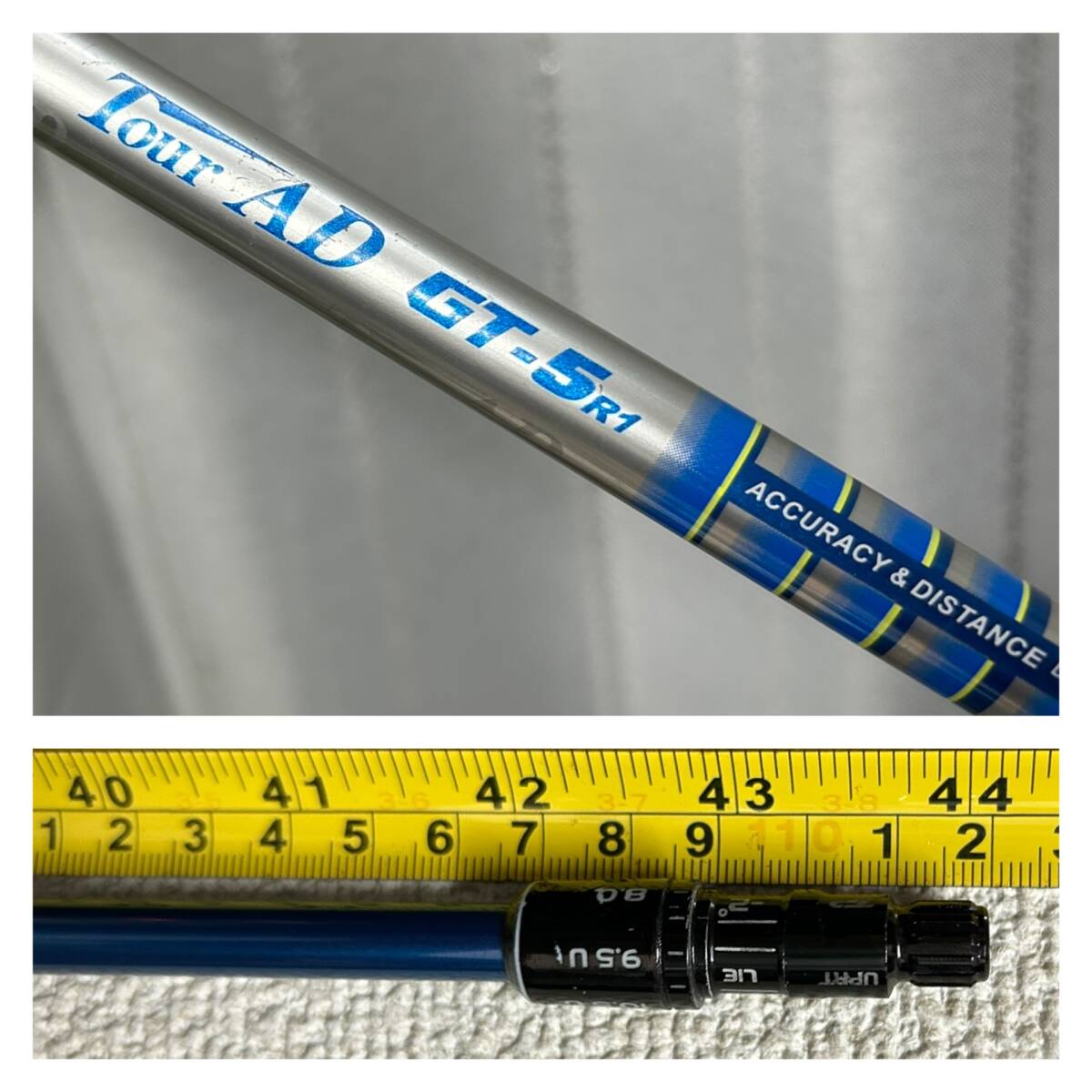 Yahoo!オークション - 超少数/TOUR-AD-GT 5-R1/1W用シャフト単品テーラ...