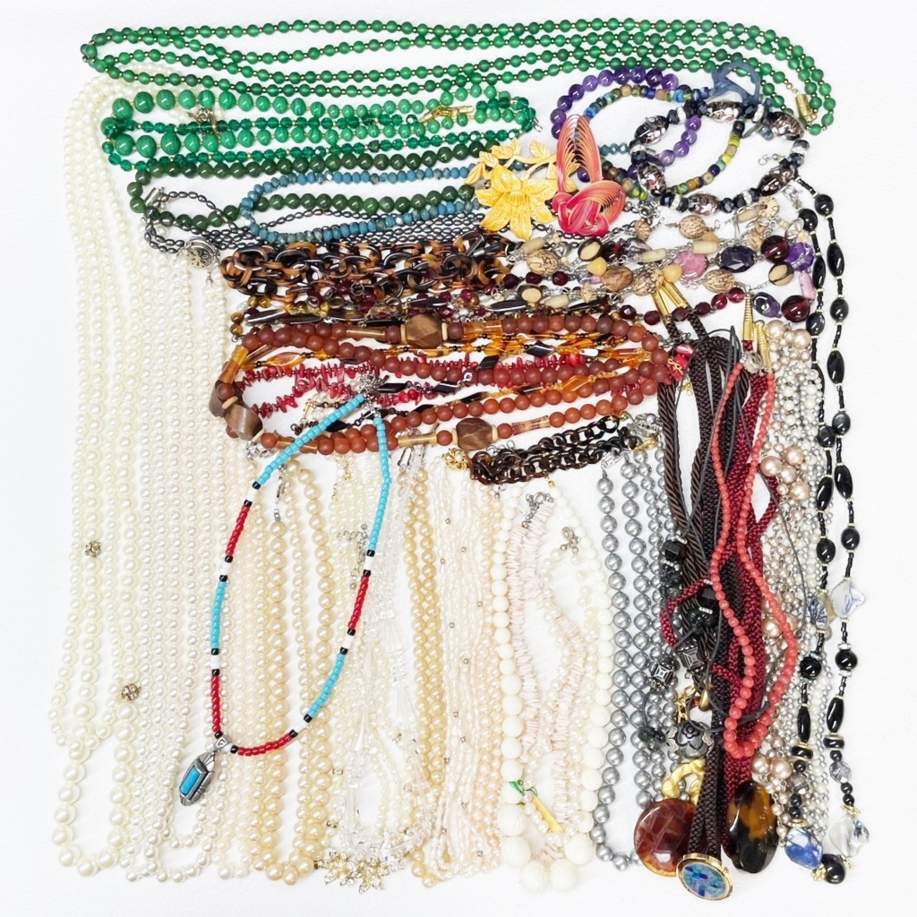 Yahoo!オークション - 【人気】アクセサリー まとめ 総重量 1 165g ネ...