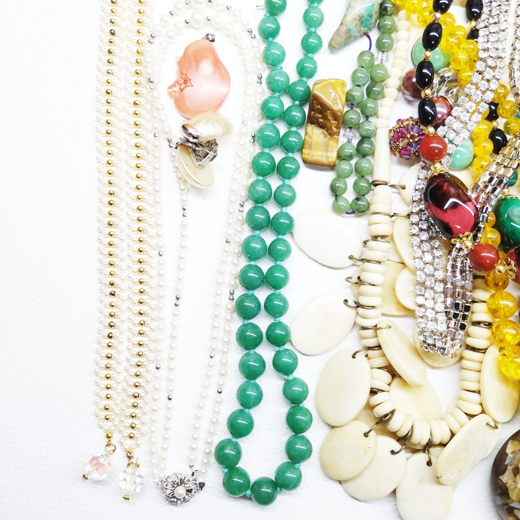 Yahoo!オークション - 【人気】アクセサリー まとめ 総重量 1 295g ネ...