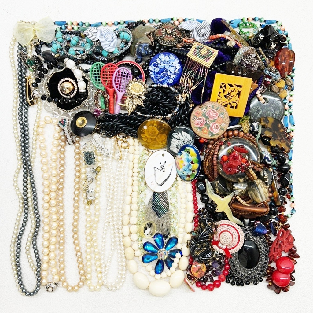 Yahoo!オークション - 【人気】アクセサリー まとめ 総重量 1 315g ネ...