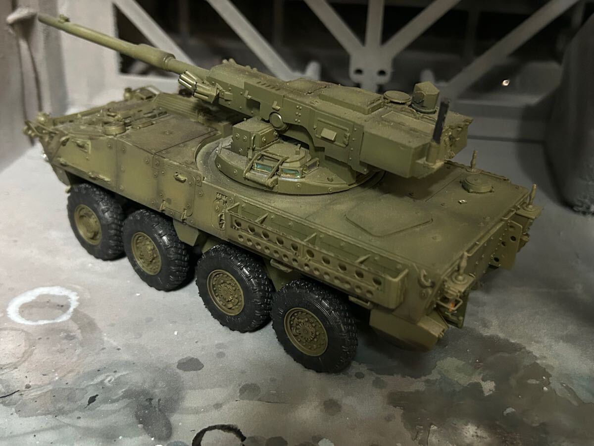 Yahoo!オークション - 1/35 AFV Club ストライカー M1128 striker MGS ...