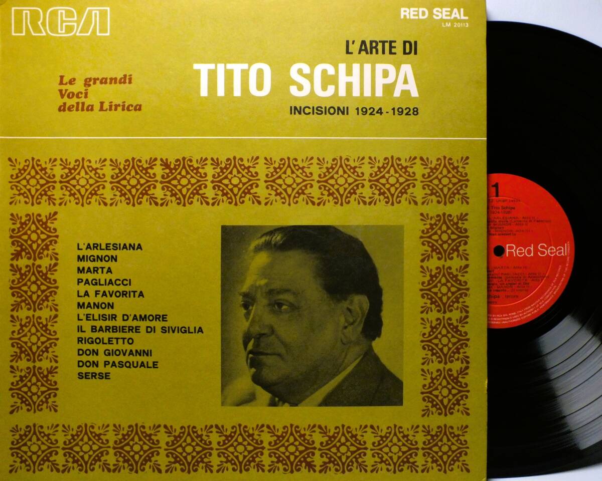 Yahoo!オークション - LP LM 20113 輸入盤 ティート・スキーパ L'ARLES...