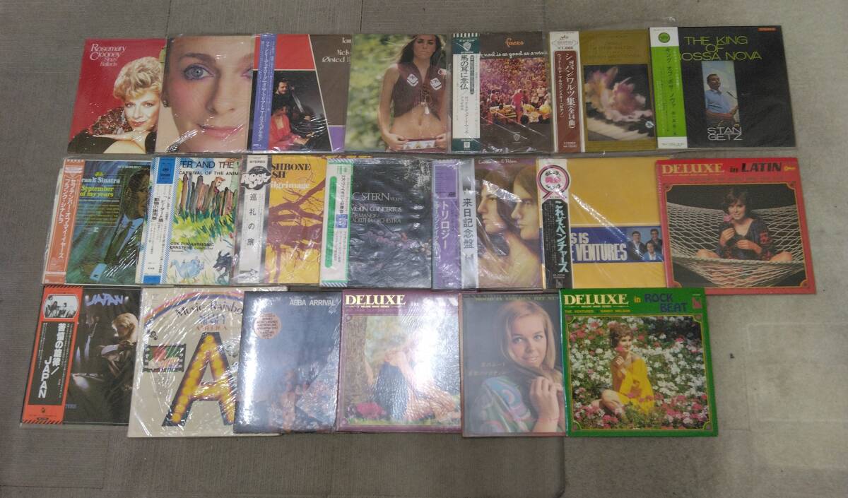 Yahoo!オークション - M417 棚6 ジャンク品 LP盤レコード 洋楽20枚セッ...