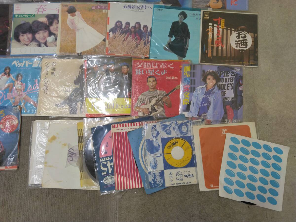 Yahoo!オークション - M446 棚7 ジャンク品 EP盤レコード 邦楽90枚以上...