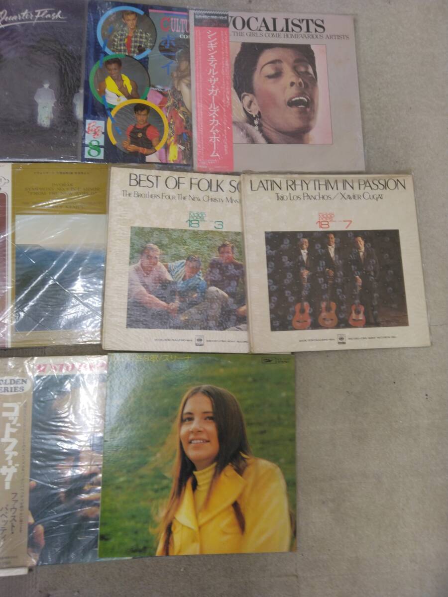 Yahoo!オークション - M419 棚6 ジャンク品 LP盤レコード 洋楽20枚セッ...