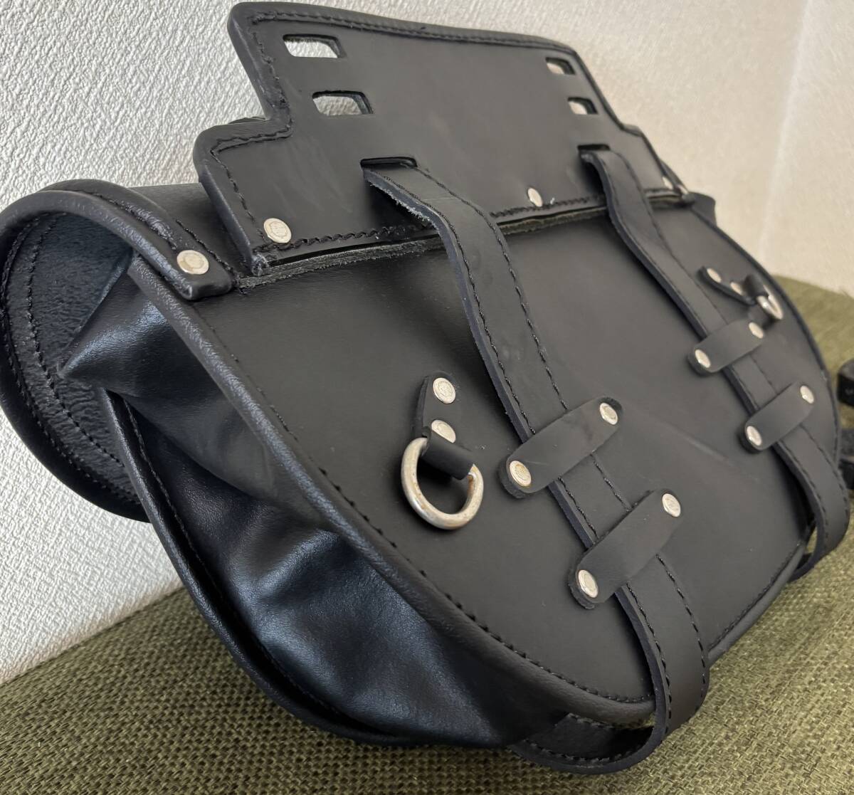 Yahoo!オークション - DEGNER SB-36 レザーサドルバッグ