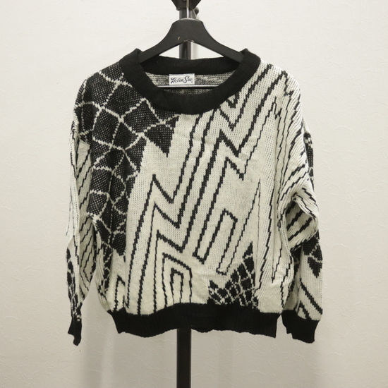 Yahoo!オークション - J62 80sビンテージ HelenSue アクリルニットセー...