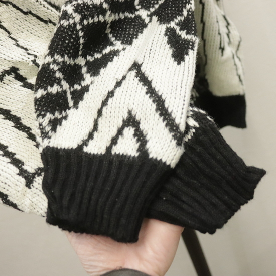 Yahoo!オークション - J62 80sビンテージ HelenSue アクリルニットセー...