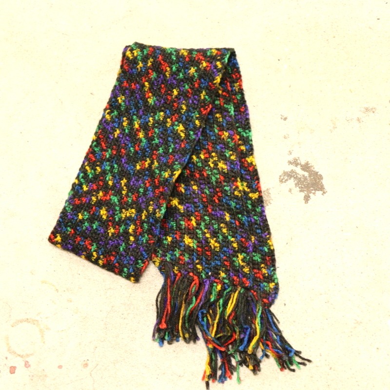 Yahoo!オークション - MF1 80sビンテージ マフラー 1980年代製 ブラッ...