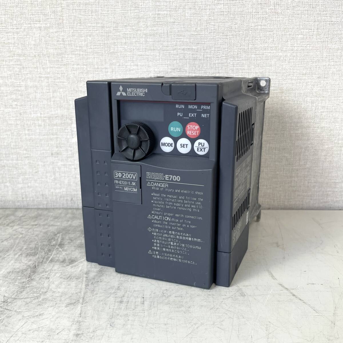 MITSUBISHI INVERTER FR-E720-1.5K 2023-11 現状品 B-328(その他)｜売買されたオークション情報、yahooの商品情報をアーカイブ公開 ...