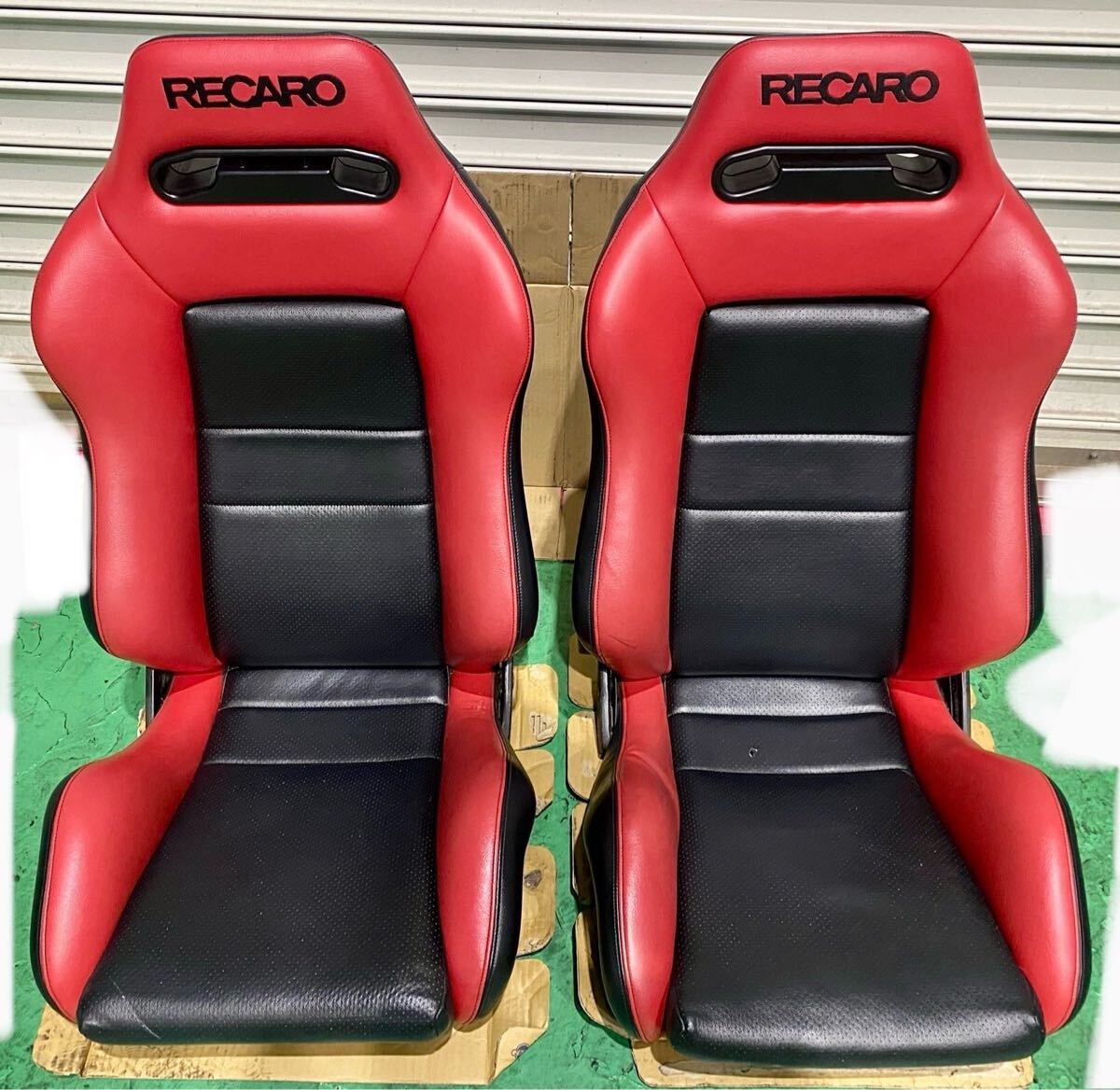 Yahoo!オークション - RECARO SR-2か3 不明 セミバケ 希少なカラー 左...