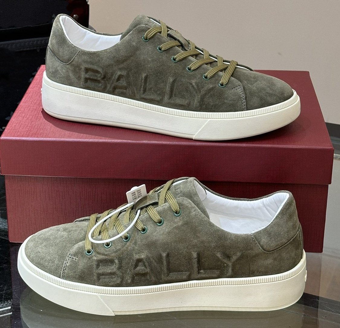 Yahoo!オークション - 未使用 Bally（バリー）スニーカー 箱付き メン...