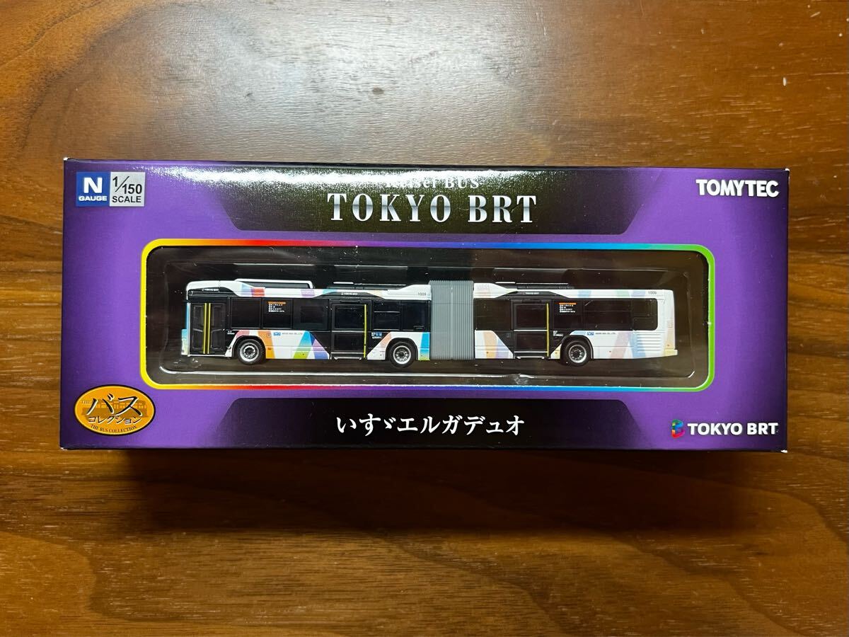 Yahoo!オークション - バスコレクション 東京BRT 連節バス いすゞ エル...