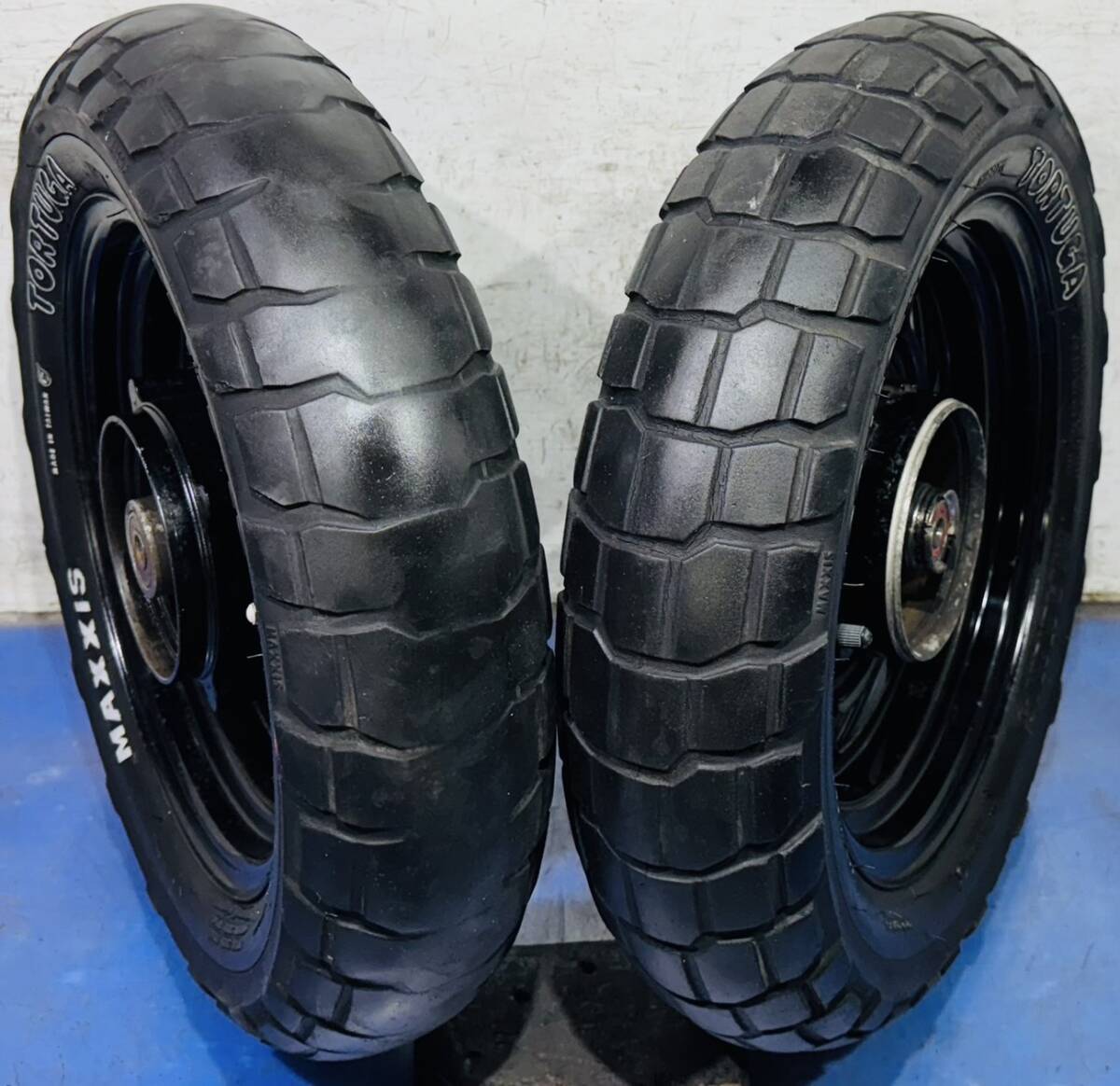 Yahoo!オークション - エイプ AC16 前後ホイール フロント足廻りセット