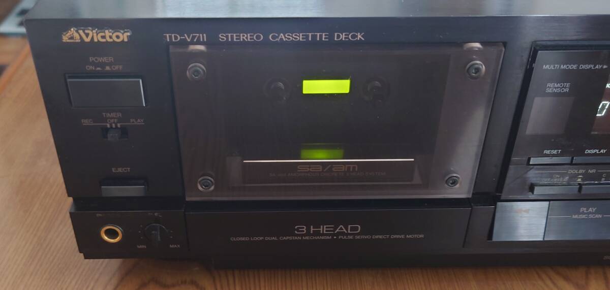 Yahoo!オークション - ビクター TD-V711 カセットデッキ
