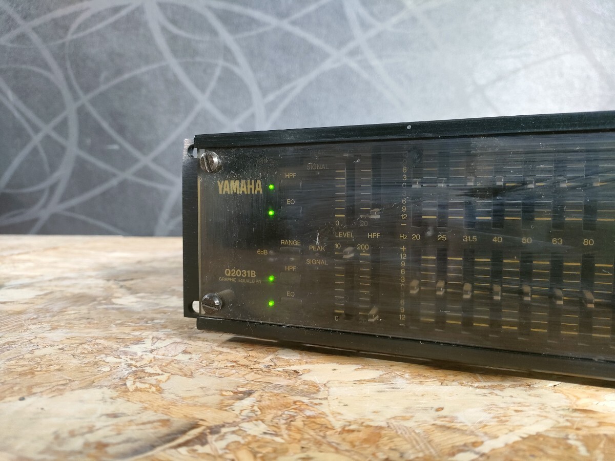 Yahoo!オークション - （UB019）YAMAHA グラフィックイコライザー Q203...