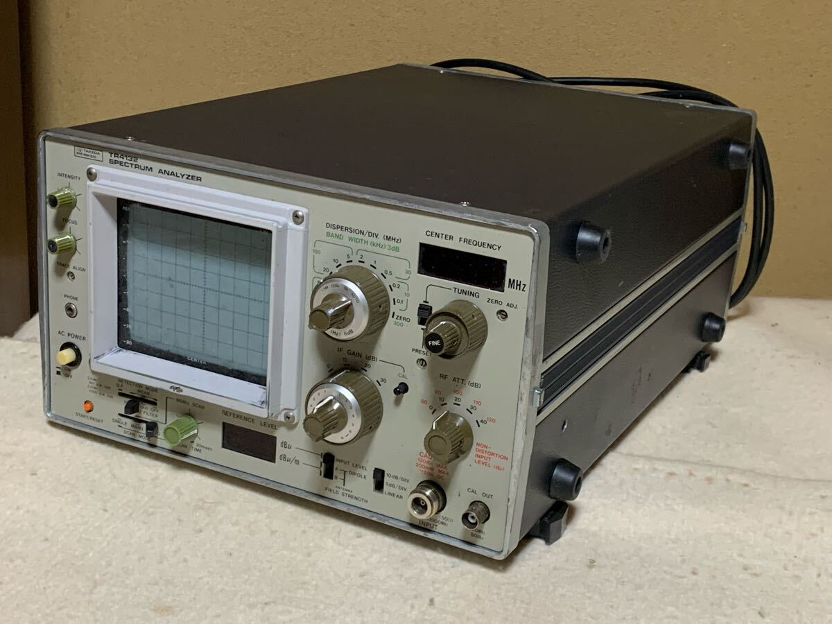 Yahoo!オークション - スペクトラムアナライザー タケダ理研製 TR-4132