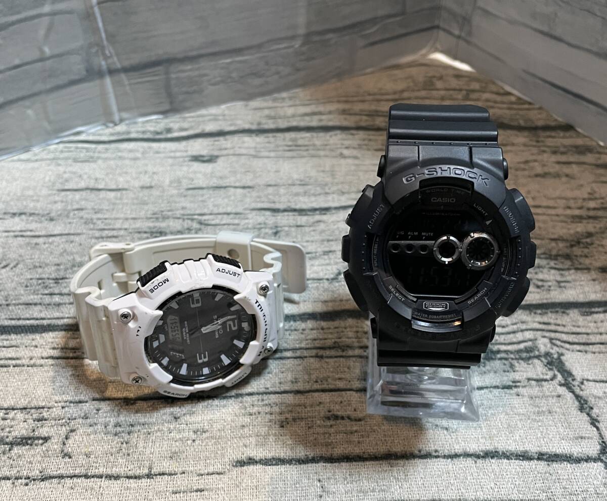 Yahoo!オークション - CASIO/ G-SHOCK PROTECTION 3263 GD-100 /5208/...