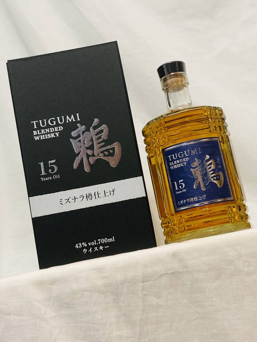 Yahoo!オークション - TUGUMI/鶫 15年 ミズナラ樽仕上げ 43% 700ml ウ...