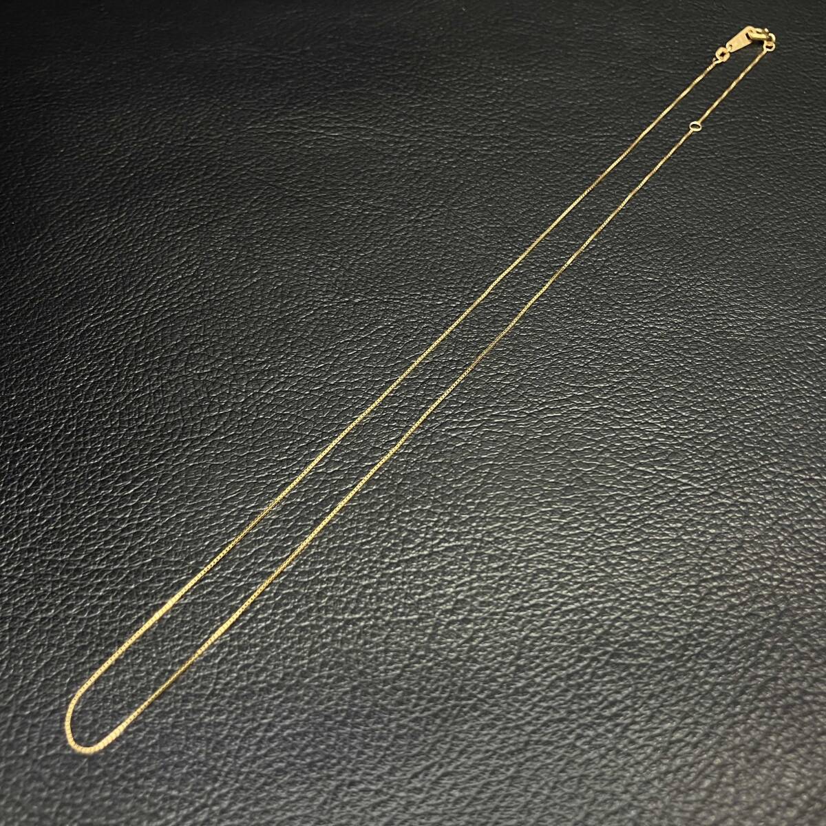 Yahoo!オークション - ベネチアン チェーン ネックレス K18 750 44cm 1...