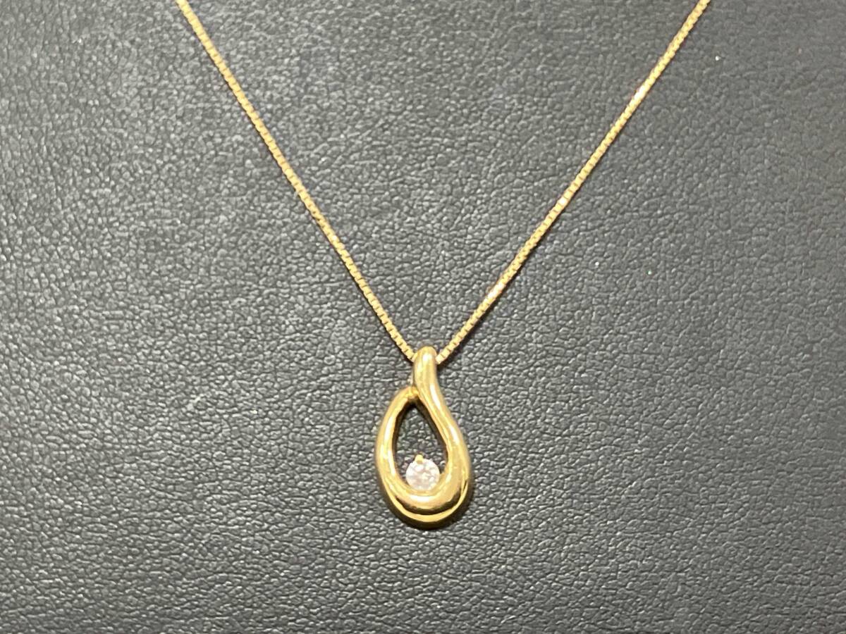 Yahoo!オークション - 【K18ネックレス】K18 ／40㎝／3.4g ネックレス