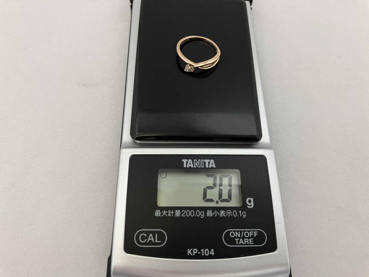 Yahoo!オークション - デザインリング K18 8号 総重量約 2.0g