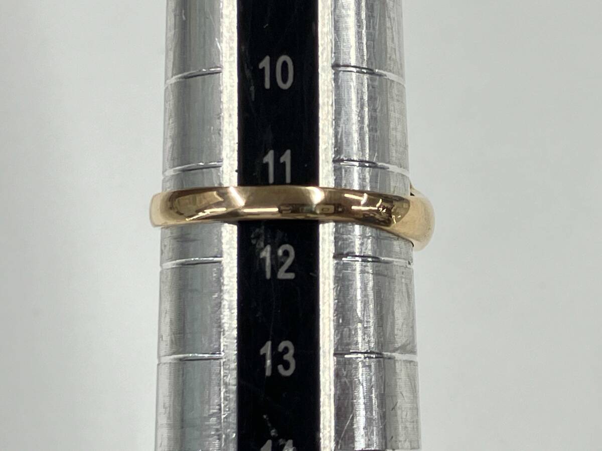 Yahoo!オークション - Pt900 K18 #11.5 3.4g CS0.03ct デザインリング