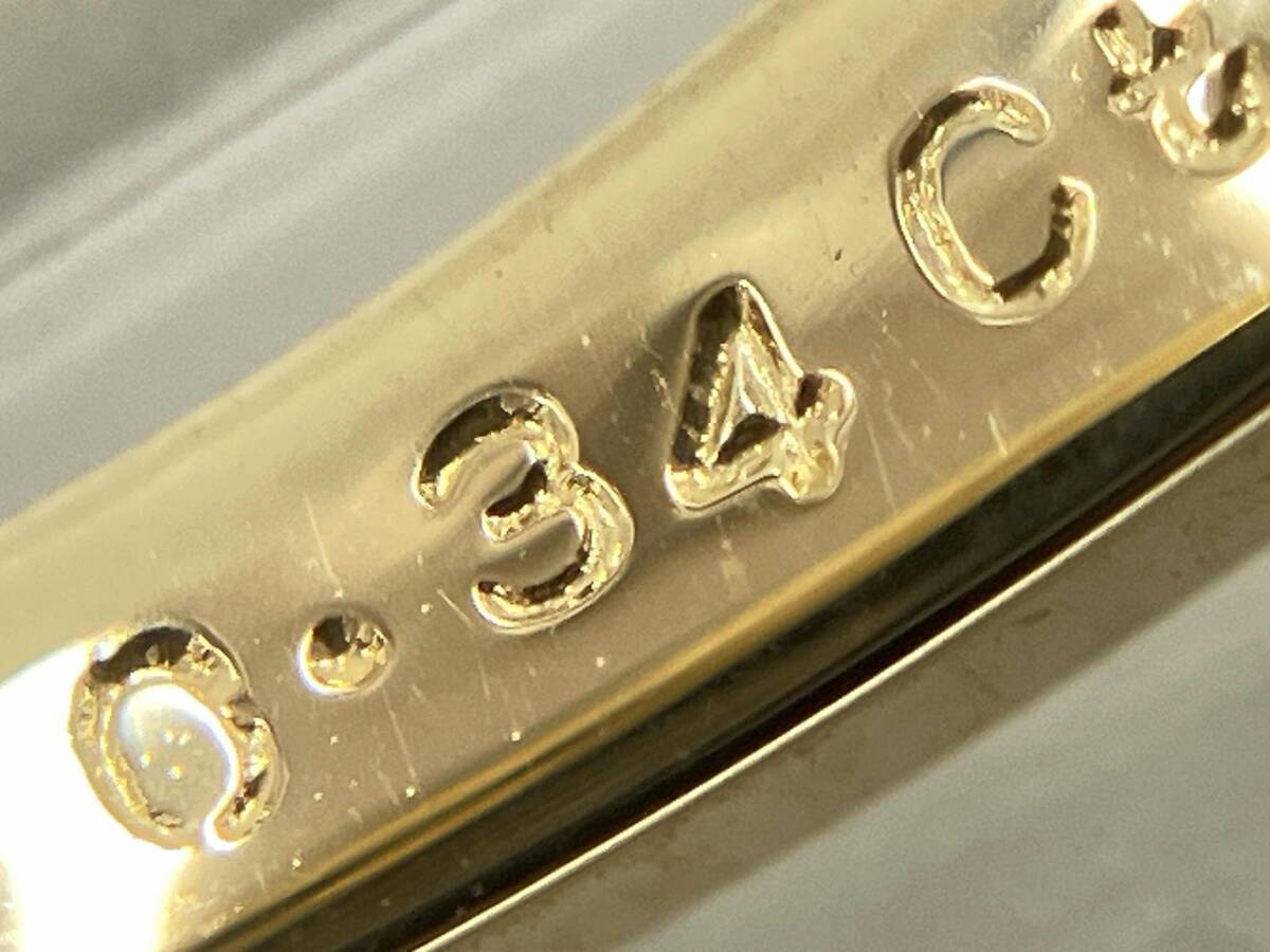 Yahoo!オークション - MIKIMOTO ミキモト K18 #9.5 3.3g ダイヤ0.34ct ...