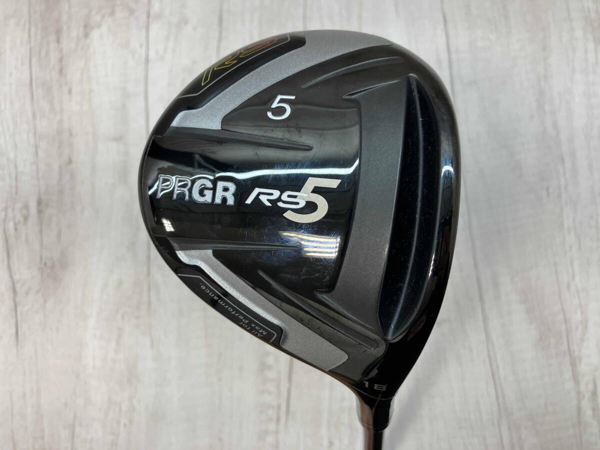 Yahoo!オークション - PRGR RS5 5W フェアウェイ プロギア FLEX R ロフ...
