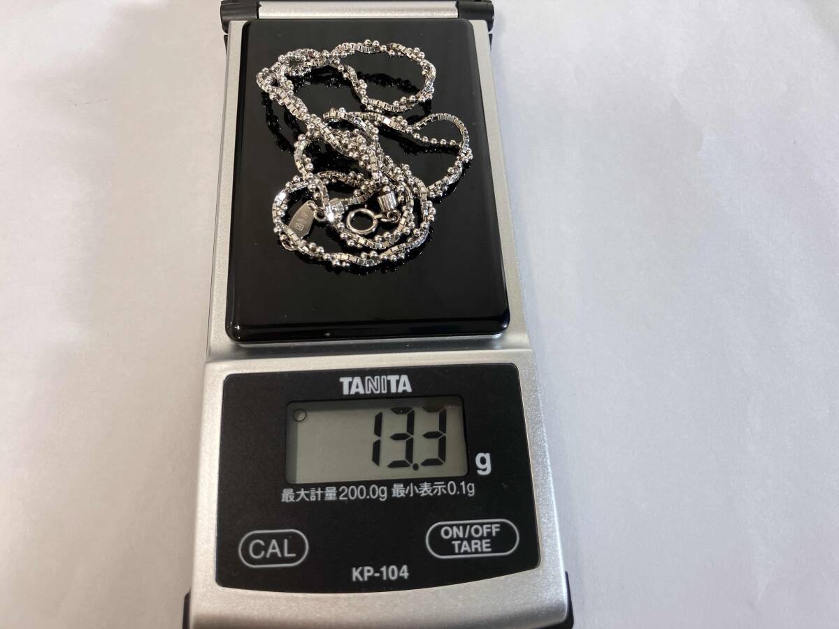 Yahoo!オークション - Pt850／40cm／13.3g