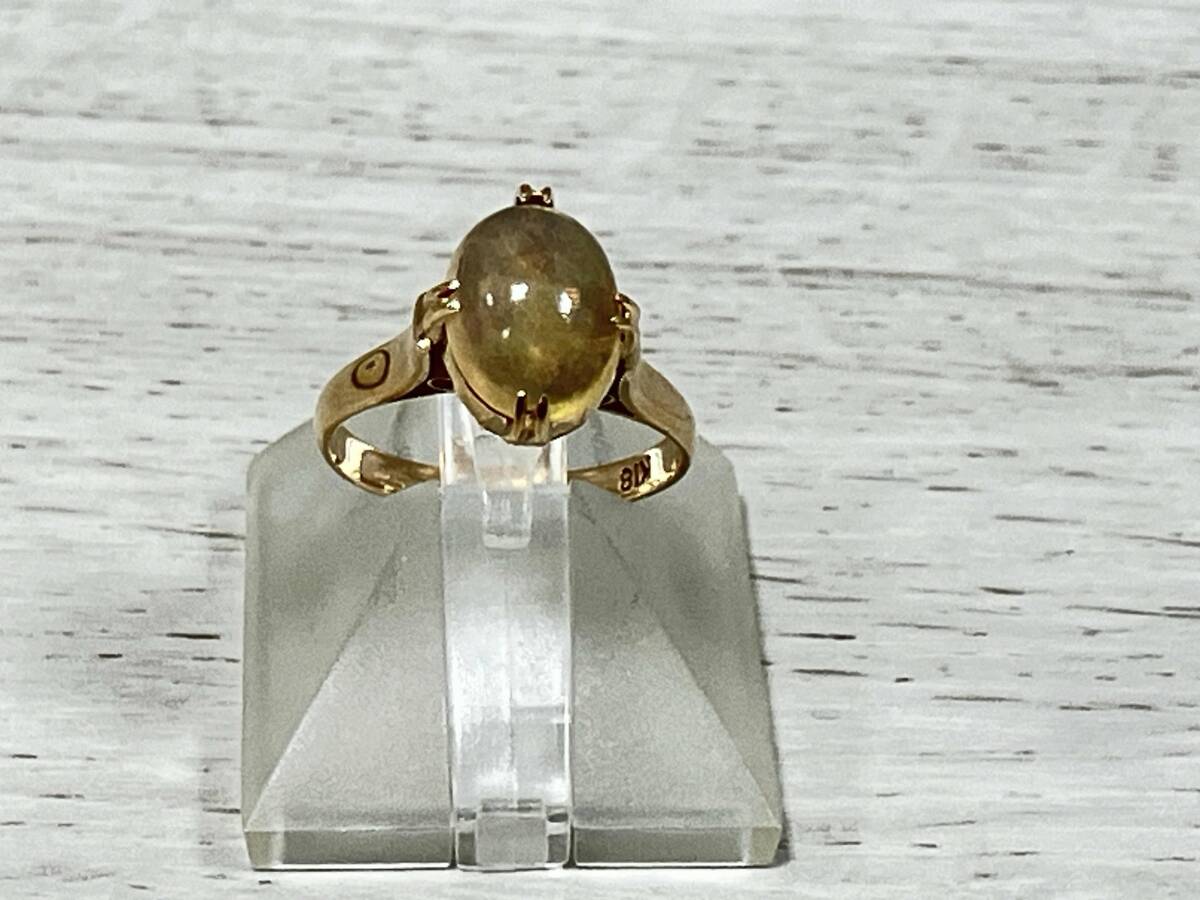 Yahoo!オークション - K18/#8.5/2.8g リング