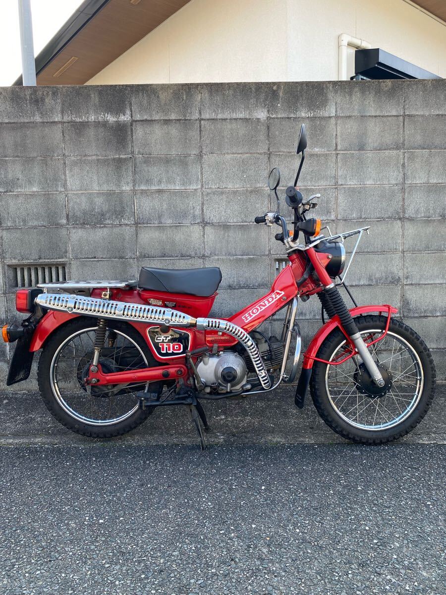 Yahoo!オークション - 部品多数交換 HONDA CT110 オーストラリア輸出仕...