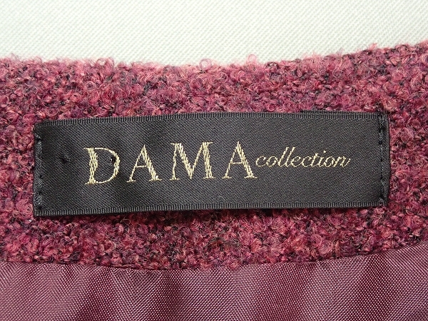 Yahoo!オークション - DAMA collection ウールワンピース・11AR ダーマ...