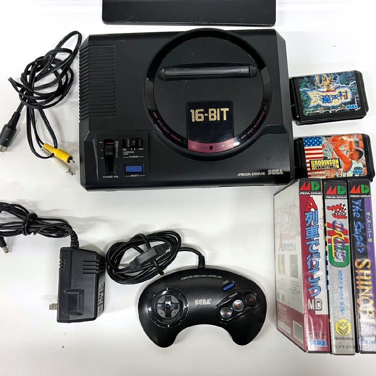 Yahoo!オークション - K1302 SEGA セガ MEGA DRIVE 16BIT メガドライブ...