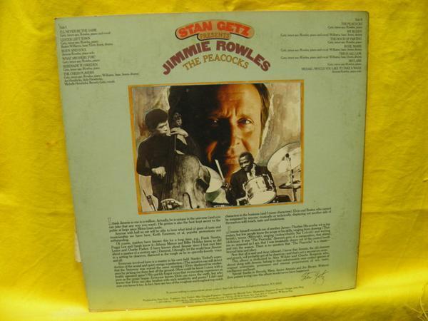 Yahoo!オークション - A&P LP JIMMIE ROWLES/THE PEACOCKS