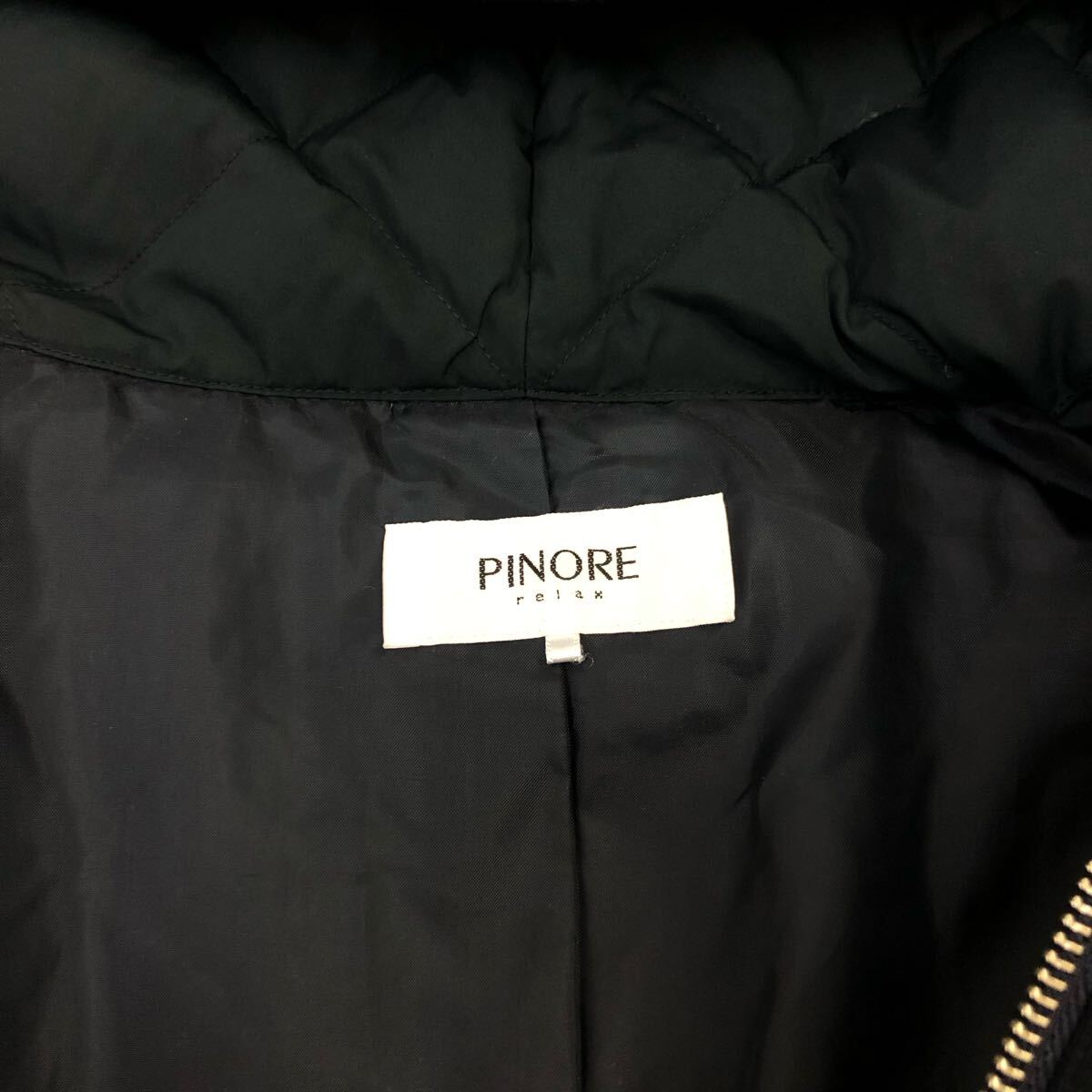 Yahoo!オークション - Nm282-14 PINORE ピノーレ ダウン 90％ キルティ...