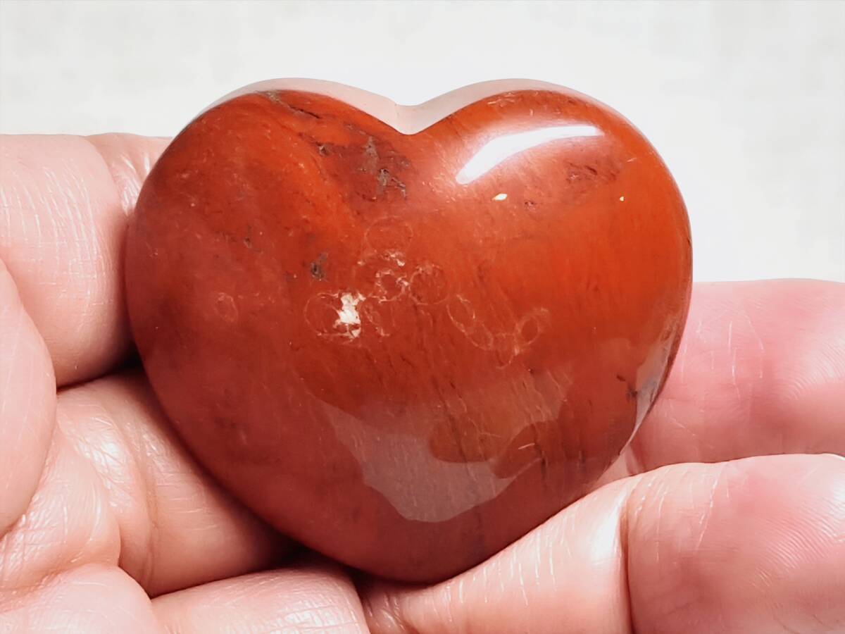 Yahoo!オークション - H-35 ジャスパー 57g 赤石 ハート 原石 鑑賞石 ...