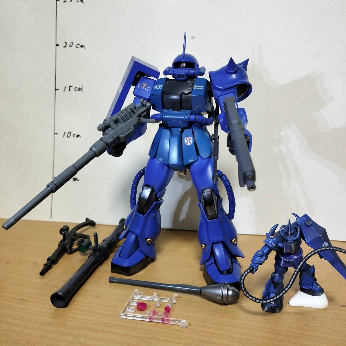 MG 1/100 MS-06S ザクⅡ F型 ver2.0 ランバ・ラル専用 塗装 完成 MG 1/100 MS-06S ザクⅡ F型 ver2.0 ランバ・ラル専用 塗装 完成