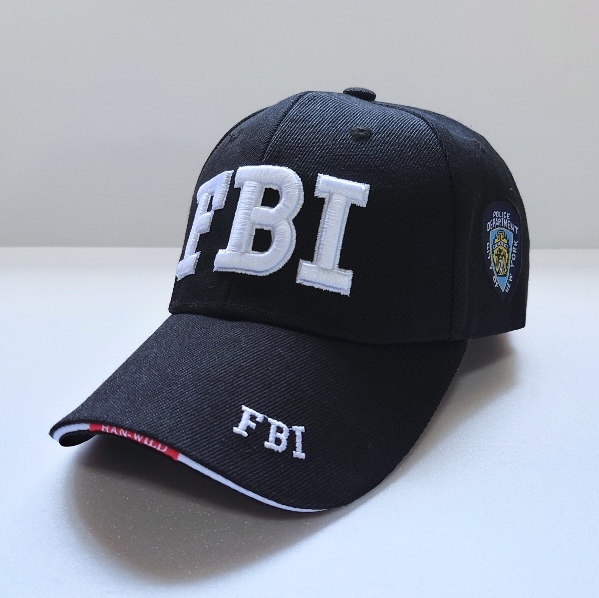 Yahoo!オークション - FBI キャップ 黒