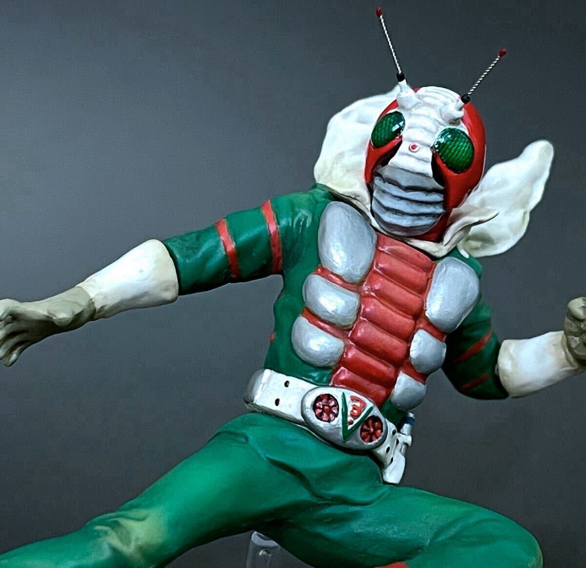 Yahoo!オークション - HG仮面ライダーV3 キックポーズ 改造 リペイント...